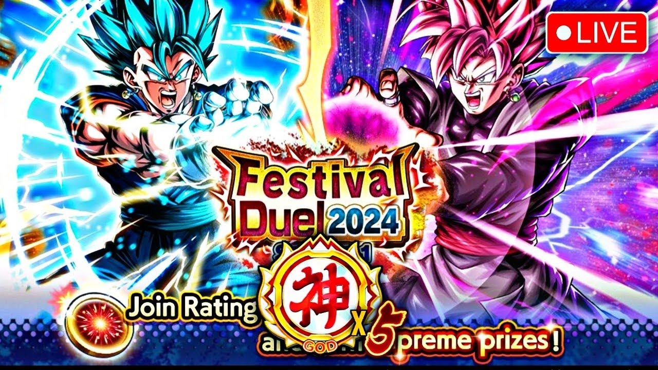 🔴(DB LEGENDS): More Intense Grind For Top Ranks In Festival Duel 2024 ...
