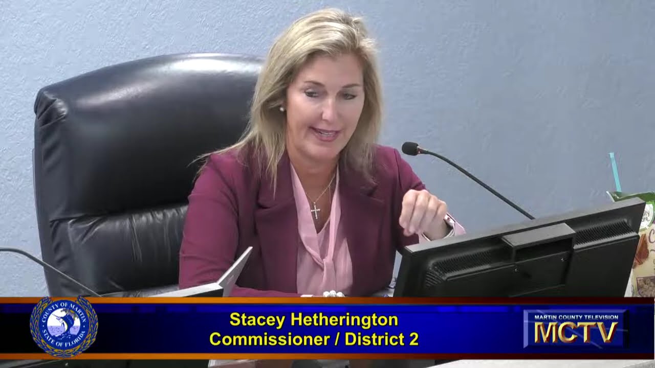 Martin County Board of Commissioners Meeting - Afternoon - Sept 13 ...