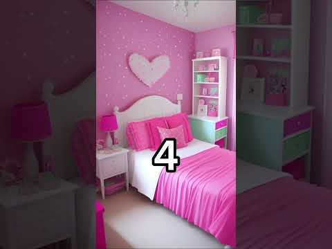 Inspirasi Desain Kamar Anak Warna Pink #desaininterior #kamartidur #kamaraesthetic #dapur #kamaranak
