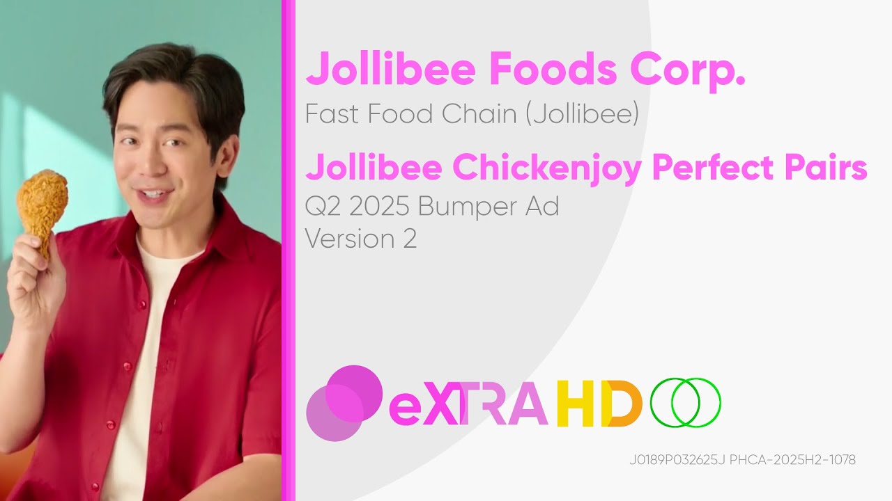 Jollibee Chickenjoy Perfect Pairs Bumper Ad Q2 2025 (Philippines ...