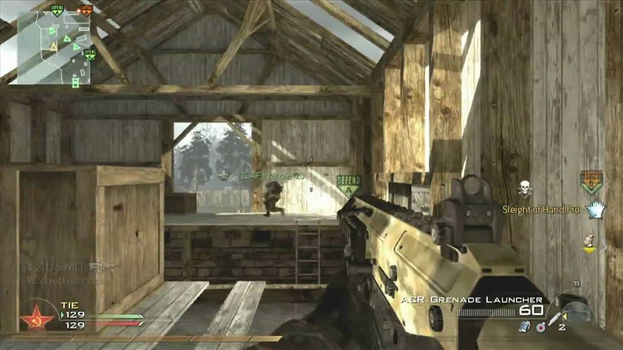 COD MW2 Domination Overgrown Stimulus Map 40-14 Call Of Duty: Modern ...