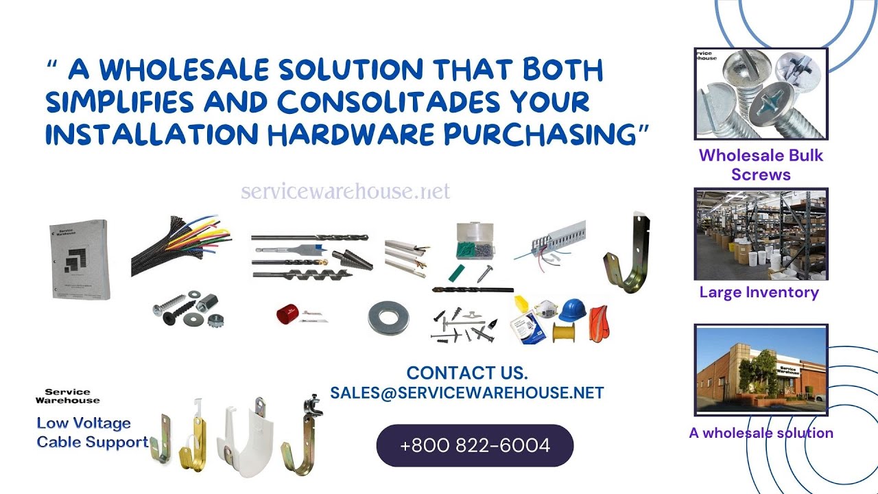 The Service Warehouse Wholesale Bulk Screws your reliable partner for ...