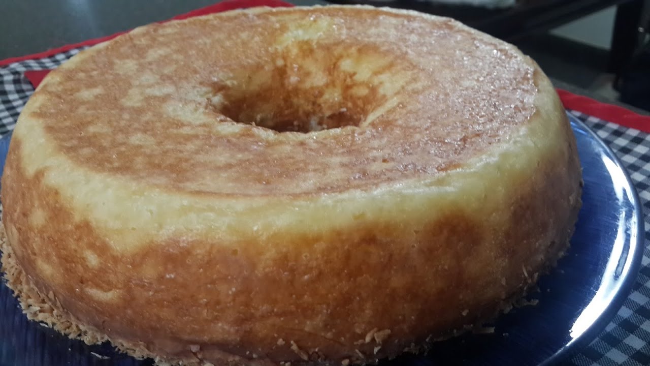 Bolo de tapioca vegetariano. - YouTube