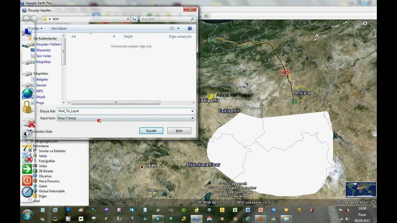 ArcMap ArcScene GIS ArcGIS 10 Kml / Kmz to Layer https://www.facebook.com/groups/cbsfatihuni ...