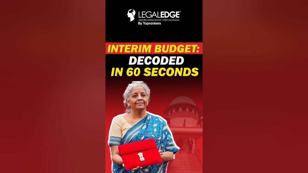 What is Interim Budget? | Interim Budget vs Full Budget | Budget 2024 - YouTube