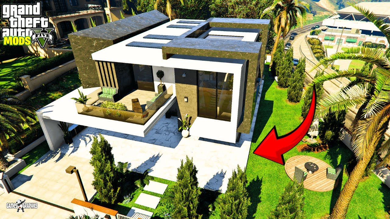 GTA 5 New MINI MANSION!! (Selling Houses #132) GTA 5 MODS - YouTube