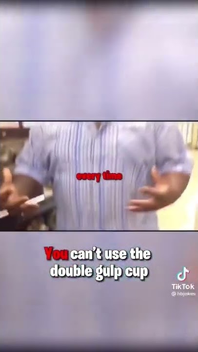 You Cant Use The Double Gulp Cup 😡 Youtube