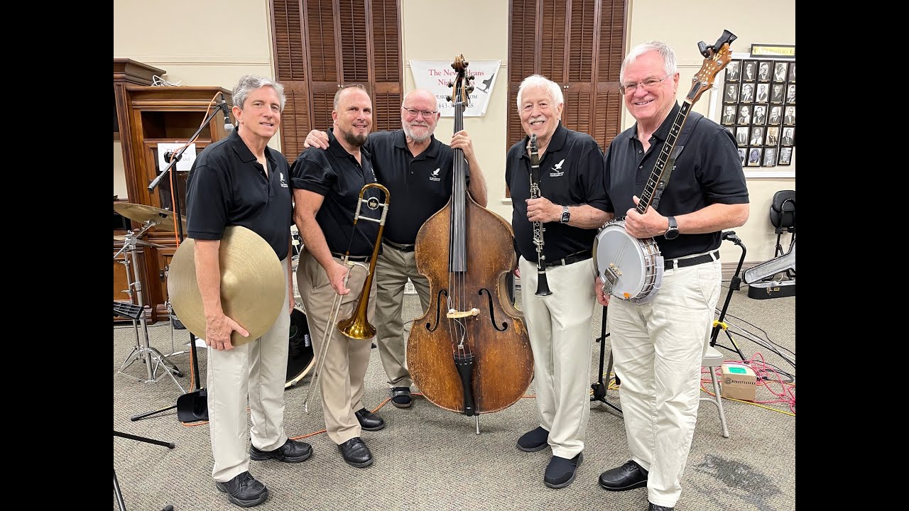 The NEW NORMAL JAZZ BAND with Guest Pat Gullotta Full 1.5 Hr concert ...