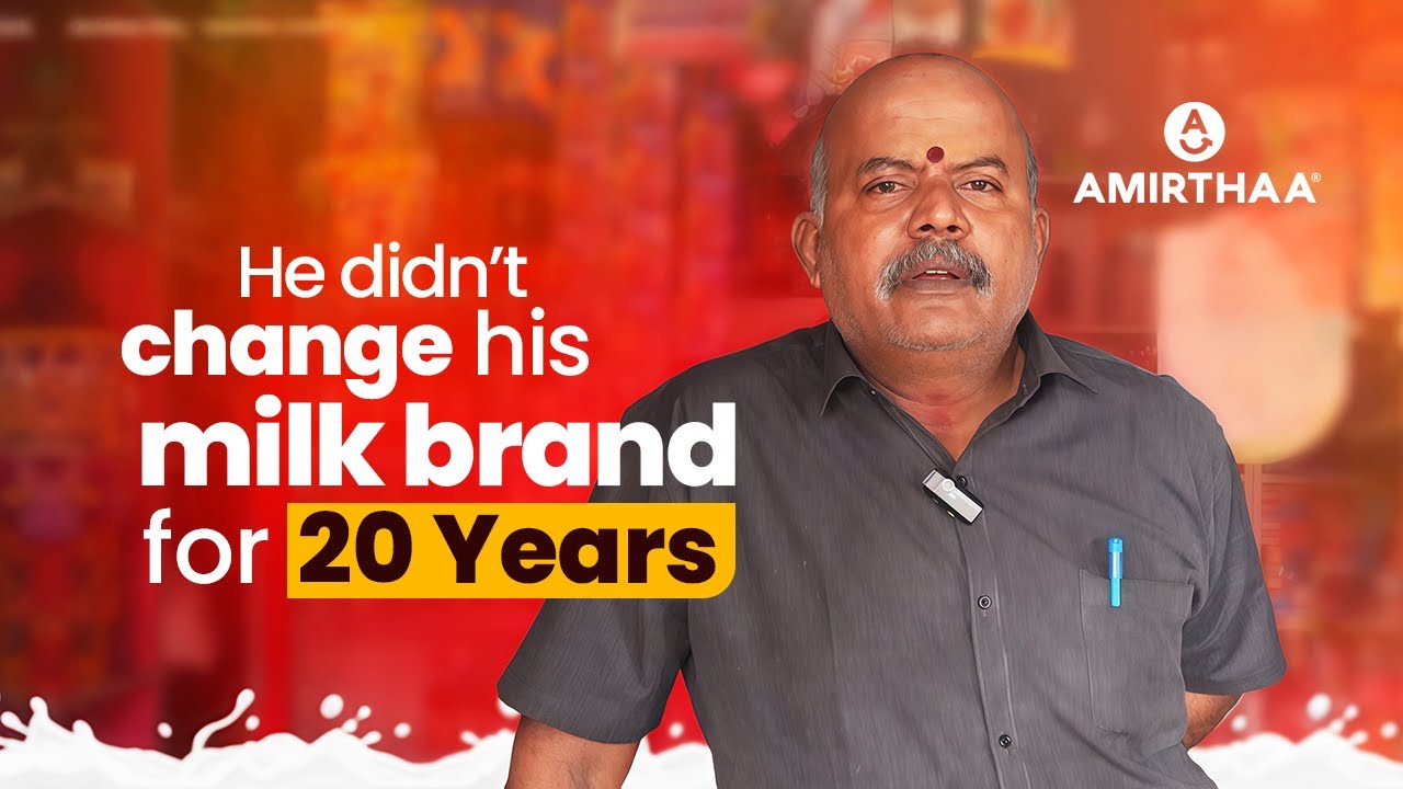 Amirthaa Dairy - Milk Brand for 20 Years | Loyal Customer Feedback😎 # ...