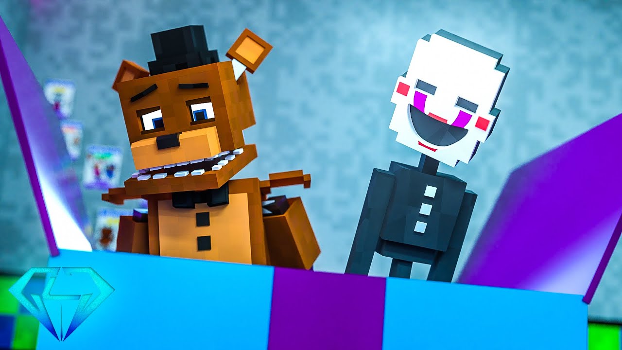 Minecraft FNAF 7 Pizzeria Simulator - Puppets Box!? - YouTube