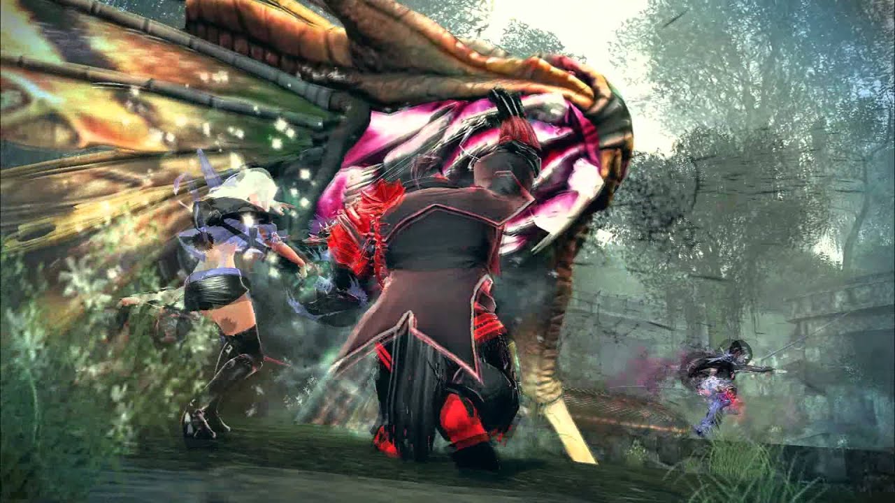 Vindictus - Karok Lakoria Clash Unedited - YouTube