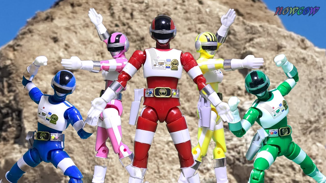 바이오맨 오프닝 #バイオマン #super #sentai #shodo #bioman - YouTube