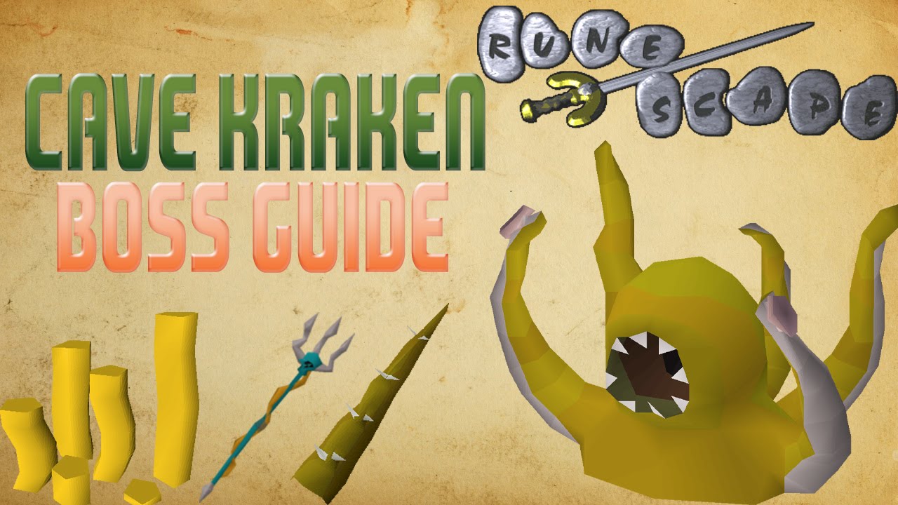 Cave Kraken Boss Guide | Kraken Slayer Task | Old School Runescape ...