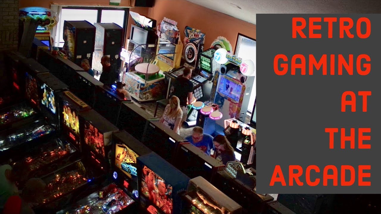 Great Retro Gaming! The Arcade in Brighton, Michigan. - YouTube