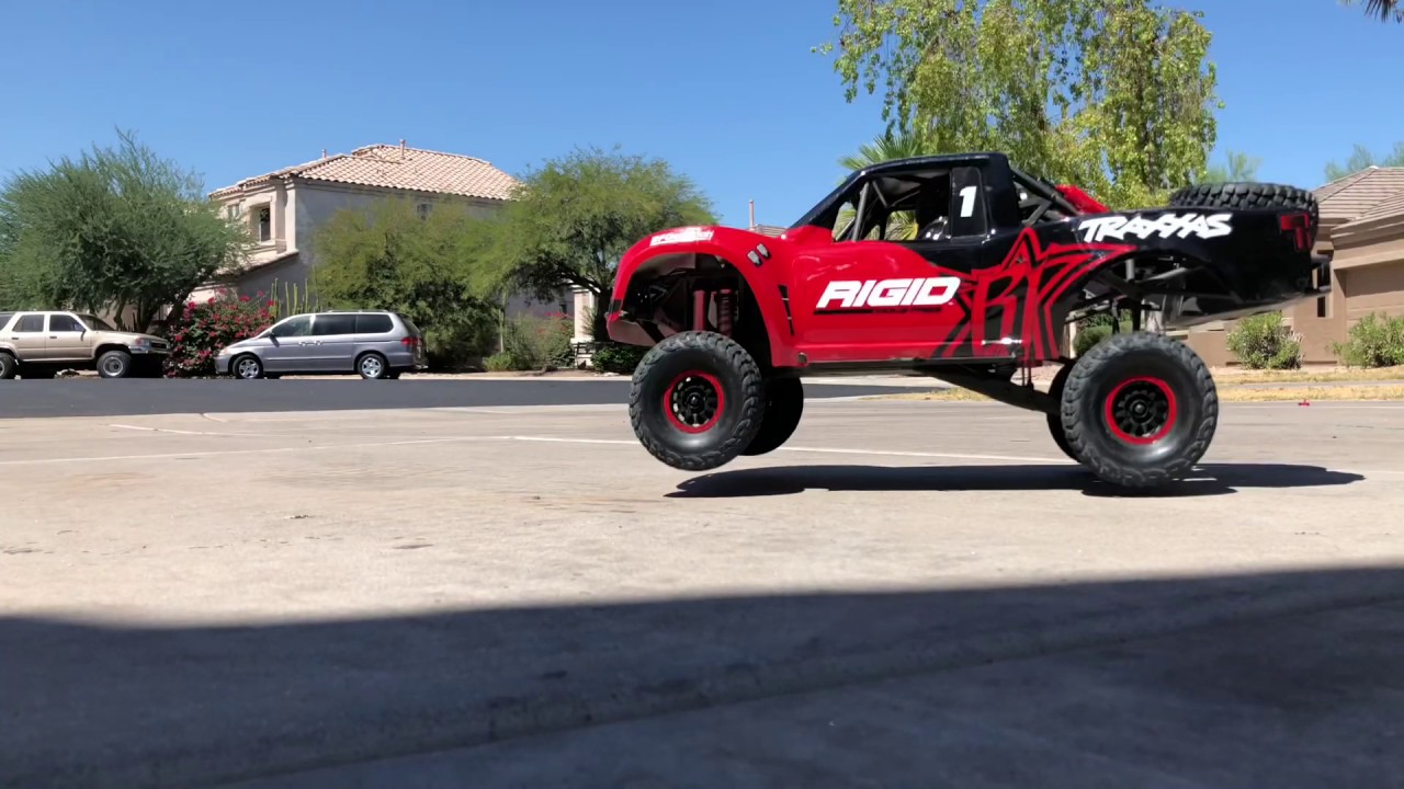 Traxxas UDR scale driving realism edit - YouTube