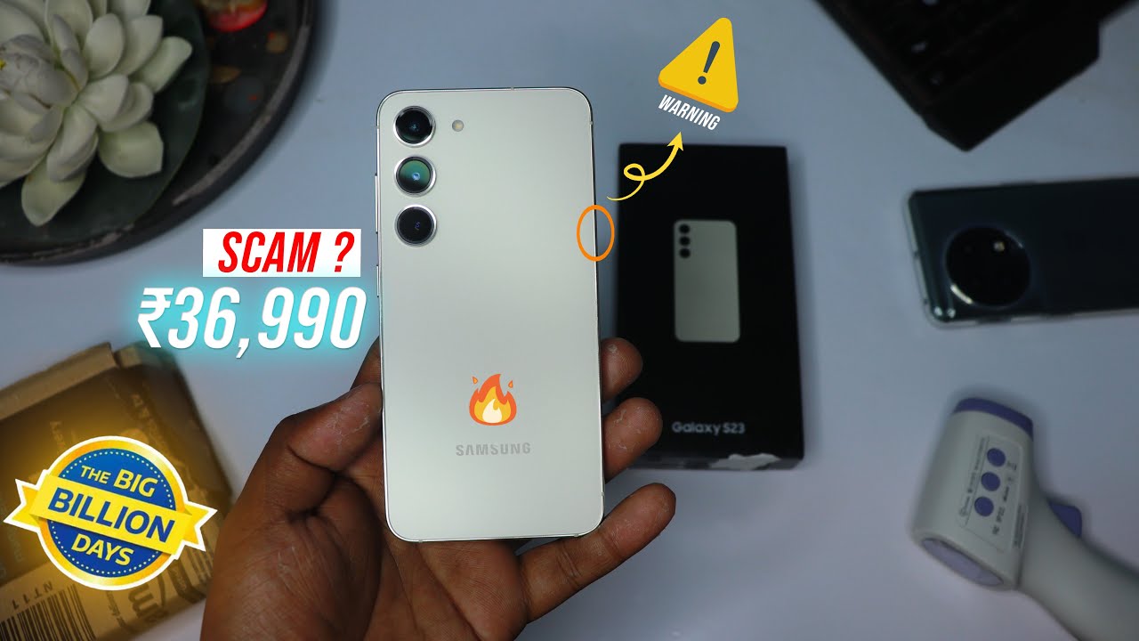 Samsung S23 Unboxing & Review - Flipkart Sale Unit 2024 | ₹36,990 ...