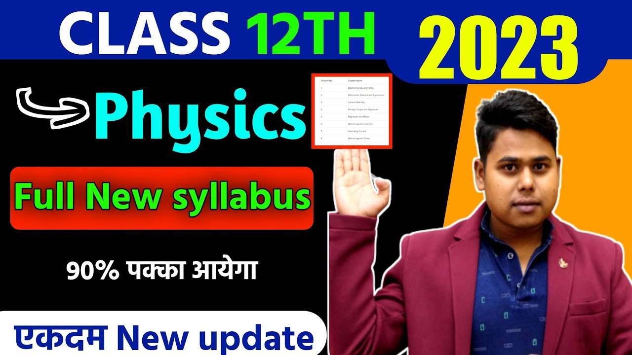 Class 12 Physics New Syllabus 2023 class 12th 2023 New Syllabus class class-12-physics-new-syllabus-2023-class-12th-2023-new-syllabus-class