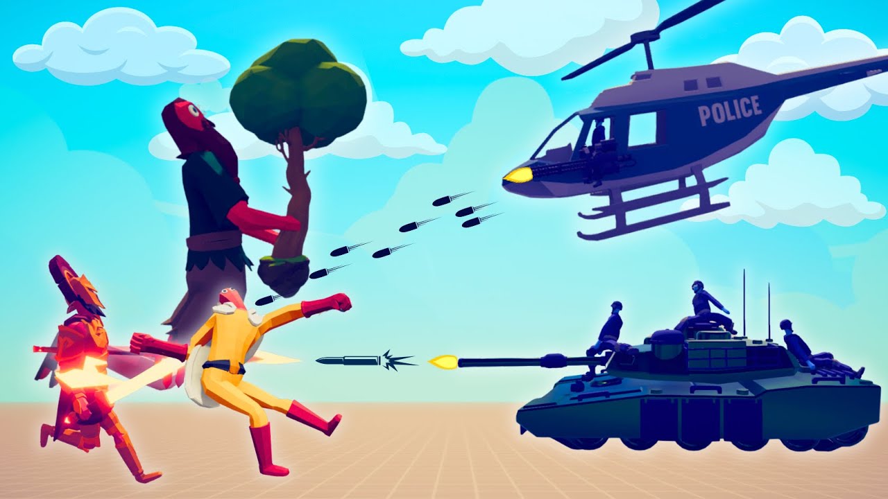 TANK & HELICOPTER vs ALL BOSS UNIT - Totally Accurate Battle Simulator ...