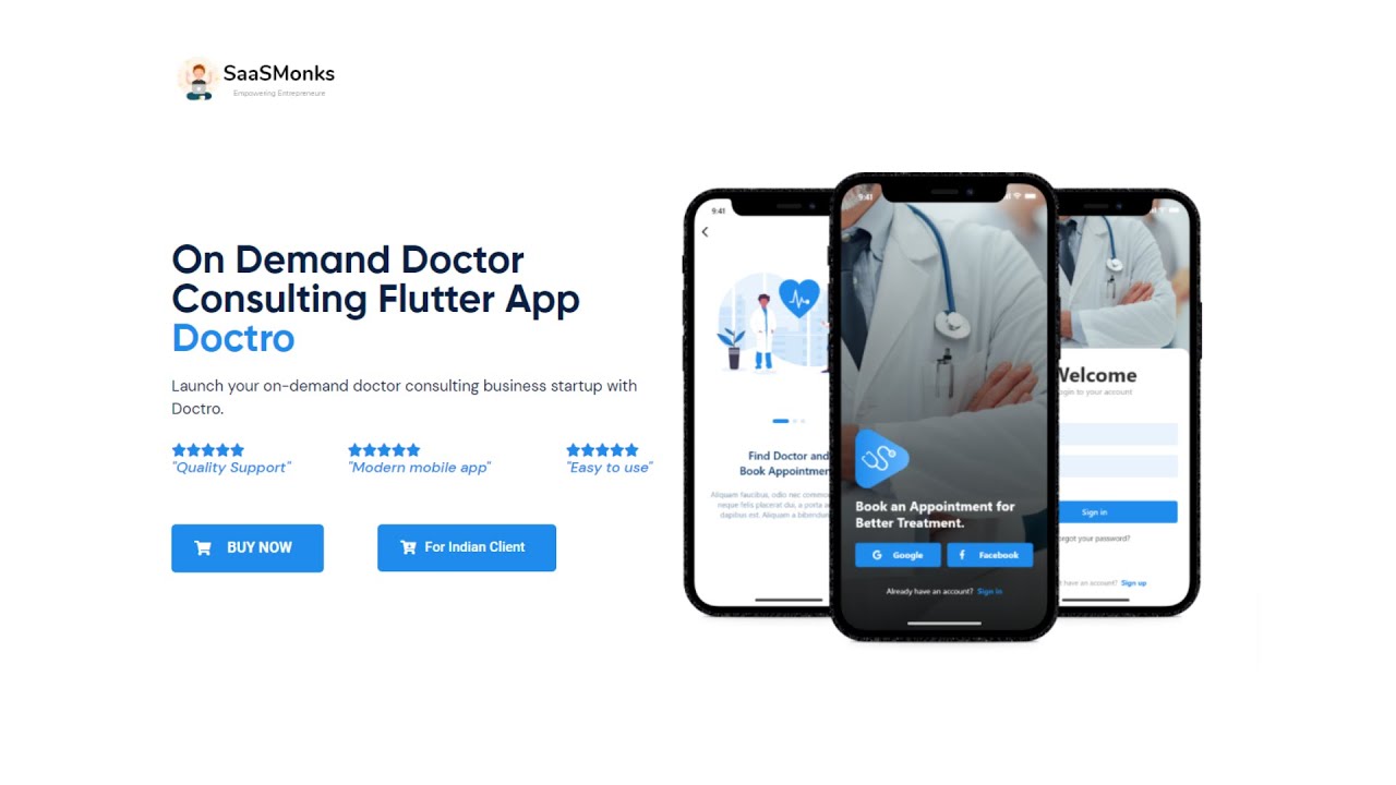 How to start your own On Demand Doctor Consulting App with Doctro - YouTube