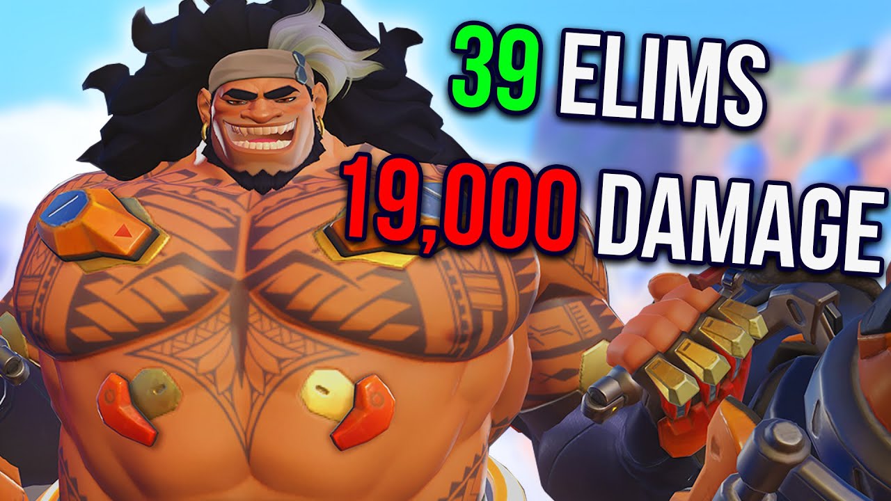 CARRYING On the NEW OVERWATCH 2 HERO *MAUGA* (Top500 Mauga Gameplay ...
