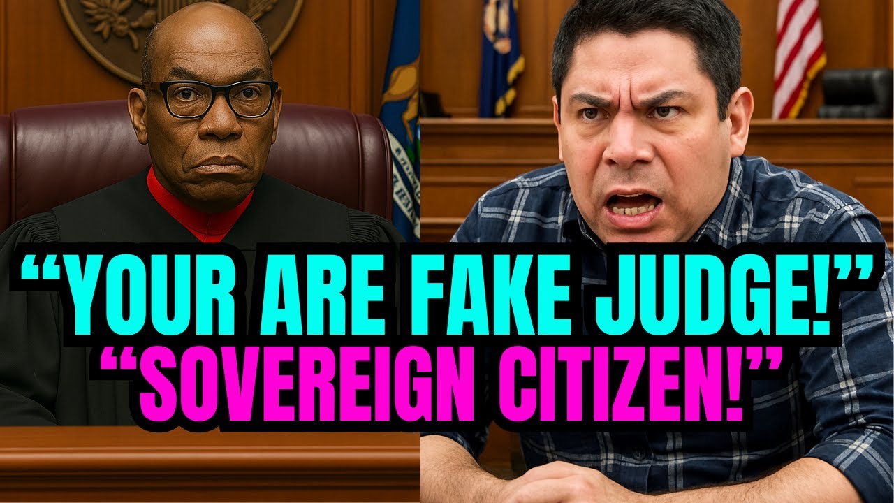 Judge DESTROYS Sovereign Citizen After He Tries Fake Laws in Court ...