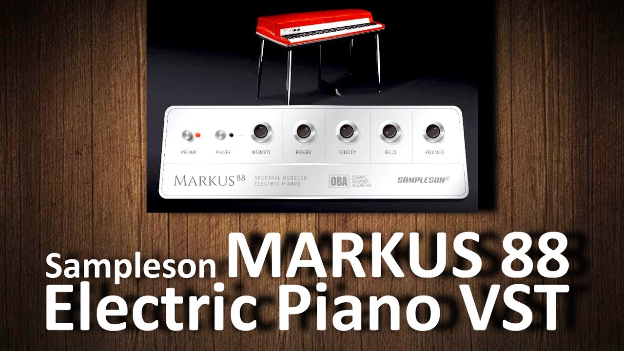 Sampleson MARKUS 88 Electric Piano VST & Standalone - YouTube