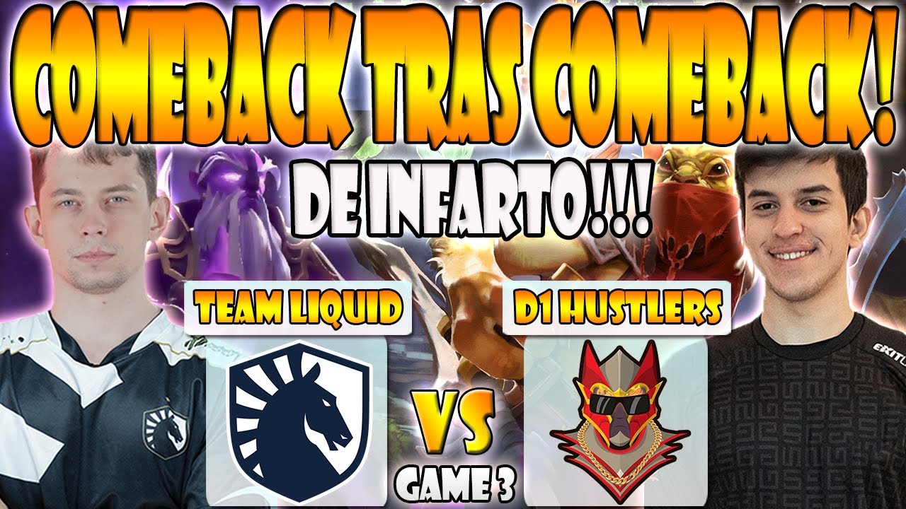TEAM LIQUID VS D1 HUSTLERS BO3[GAME 3] NISHA VS THIOLICOR - DPC WEU ...