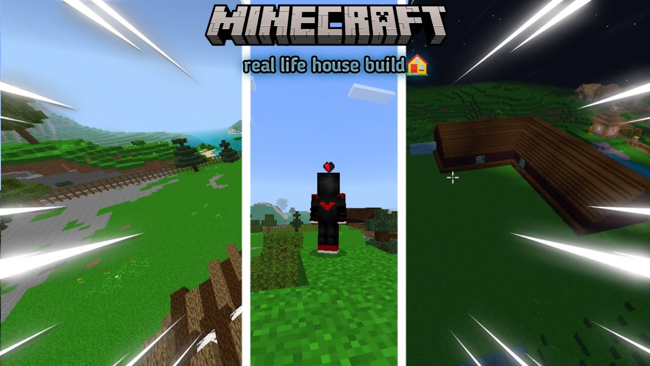 Minecraft i build my real life house 🏠 in Minecraft - YouTube