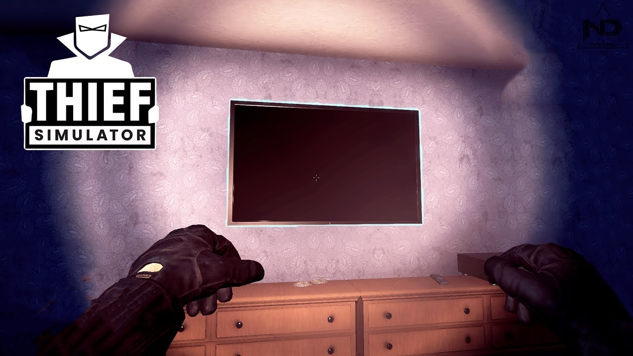 Thief Simulator #3 - Chủ tịch giả vờ đi trộm TV và cái kết bị dí sml - YouTube