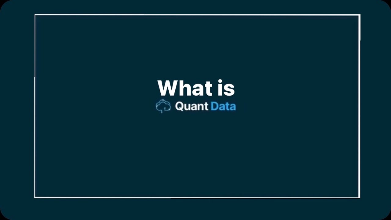 What is Quant Data? - YouTube