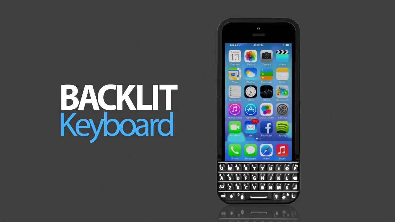 IPHONE CASE KEYBOARD- YOU MUST SEE - YouTube