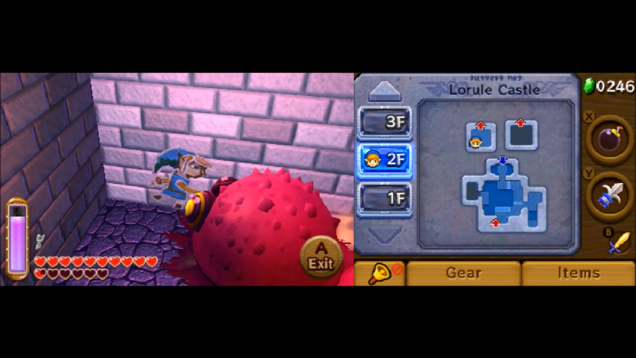 Let's Play The Legend of Zelda: A Link Between Worlds #40 Lorule Castle ...