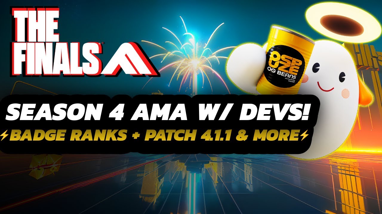THE FINALS - NEW Badge Ranks & How to GET | Season 4 AMA w/ Devs ...