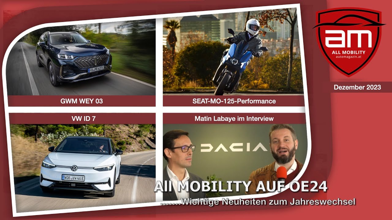 am ALLMOBILITY OE24 Sendung 12-2023 - YouTube