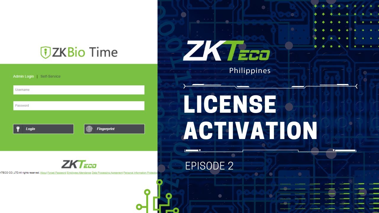 ZKBio Time Tutorial - 𝐋𝐢𝐜𝐞𝐧𝐬𝐞 𝐀𝐜𝐭𝐢𝐯𝐚𝐭𝐢𝐨𝐧 [Episode 2] - YouTube