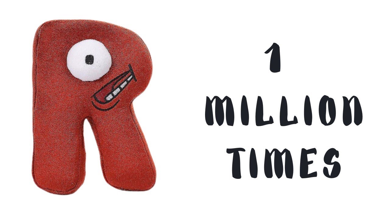 Alphabet Lore Say R 1 Million Times - YouTube
