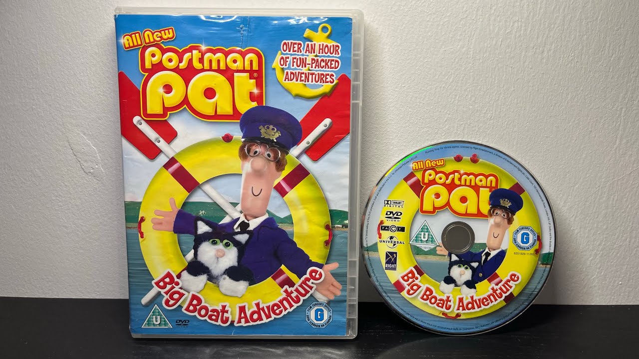 Postman Pat Big Boat Adventure Movie (UK) DVD Unboxing - Right ...