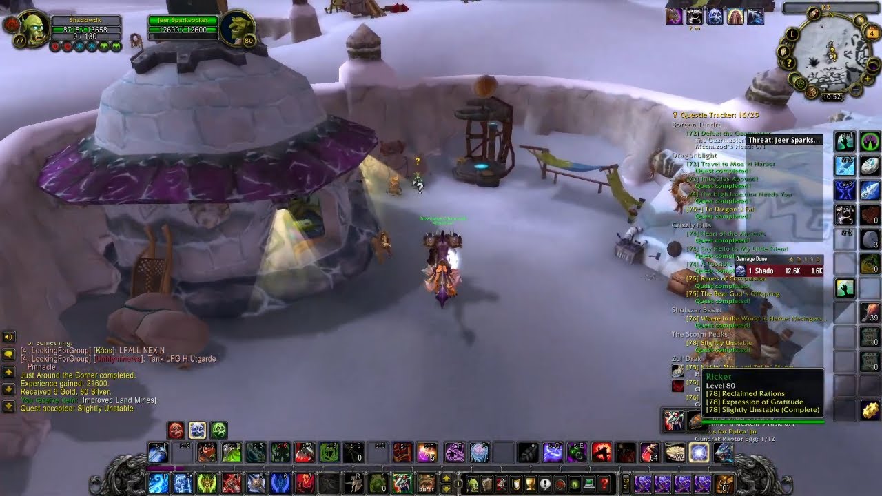 Slightly Unstable - world of warcraft - Horde - YouTube