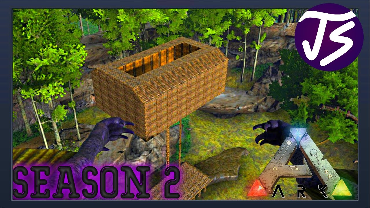 Ark Survival Evolved S2E26: Making a Floating Bird House! - YouTube