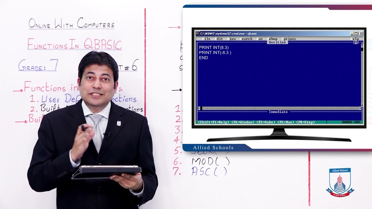 Class 7 Computer Studies Chapter 6 Lecture 2 Numeric Functions Class 7 Computer Studies Chapter 6 Lecture 2 Numeric Functions