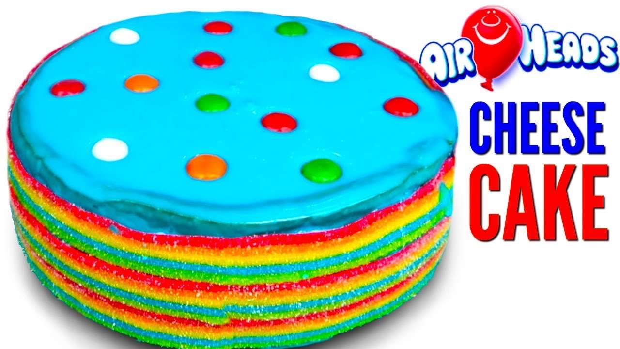 AIRHEADS CANDY CHEESECAKE DIY | How To Make It! - YouTube