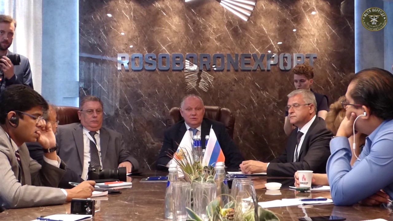 Questions to Alexander Mikheev CEO of Rosoboronexport - YouTube