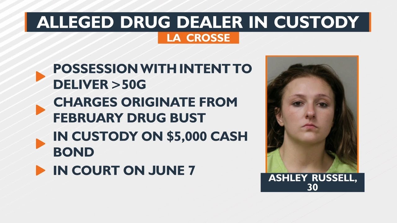 Alleged Drug Dealer In Custody Ashley Russell - YouTube