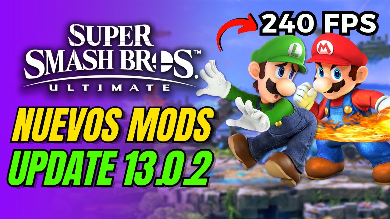 Nueva Versión SMASH BROS ULTIMATE en PC🥒MODS actualizados 13.0.2🥒 Yuzu ...