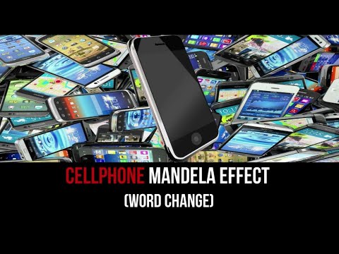 Cellphone Mandela Effect (One Word) - YouTube