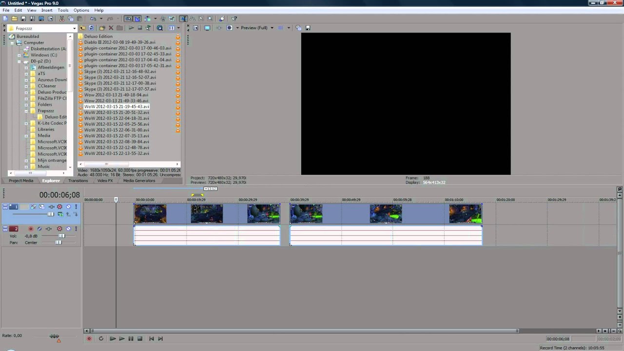[Tutorial] Sony Vegas: overview / layout of Sony Vegas - YouTube
