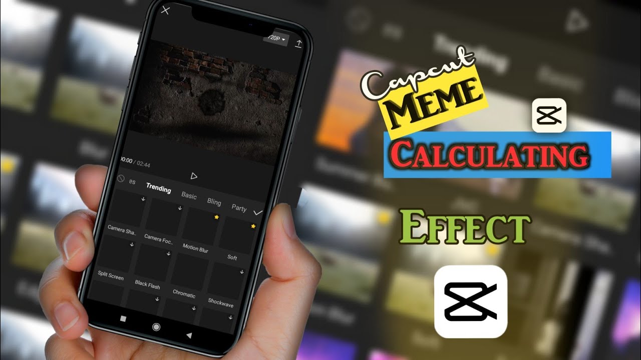 How to Make Meme Video Calculation effect in Capcut - YouTube