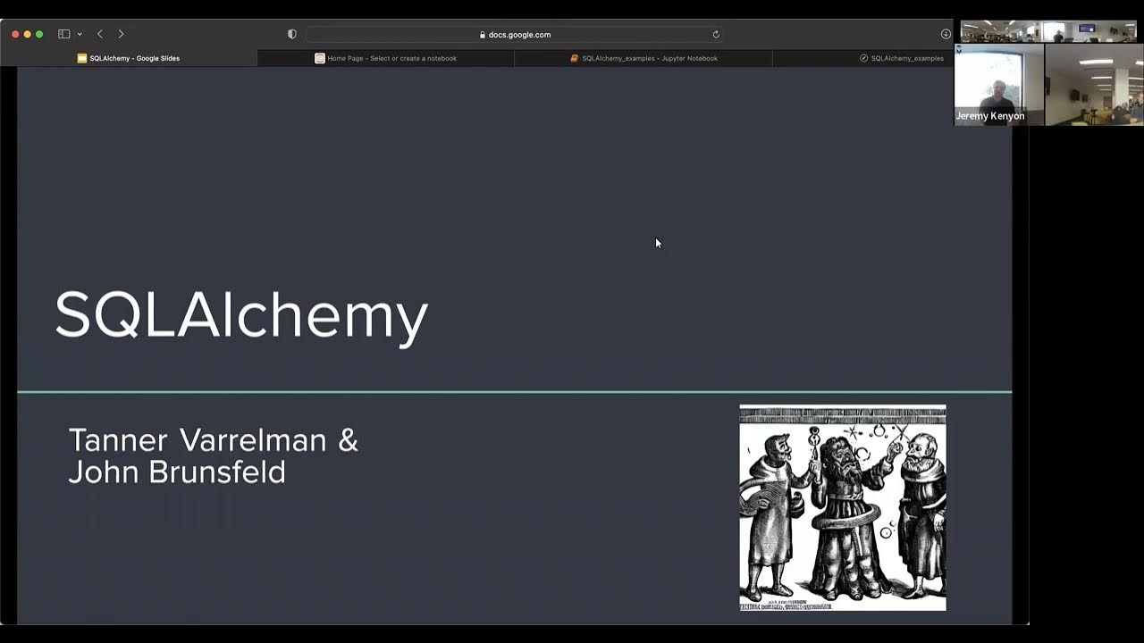 SQLAlchemy - Data Hub Tech Talk - YouTube