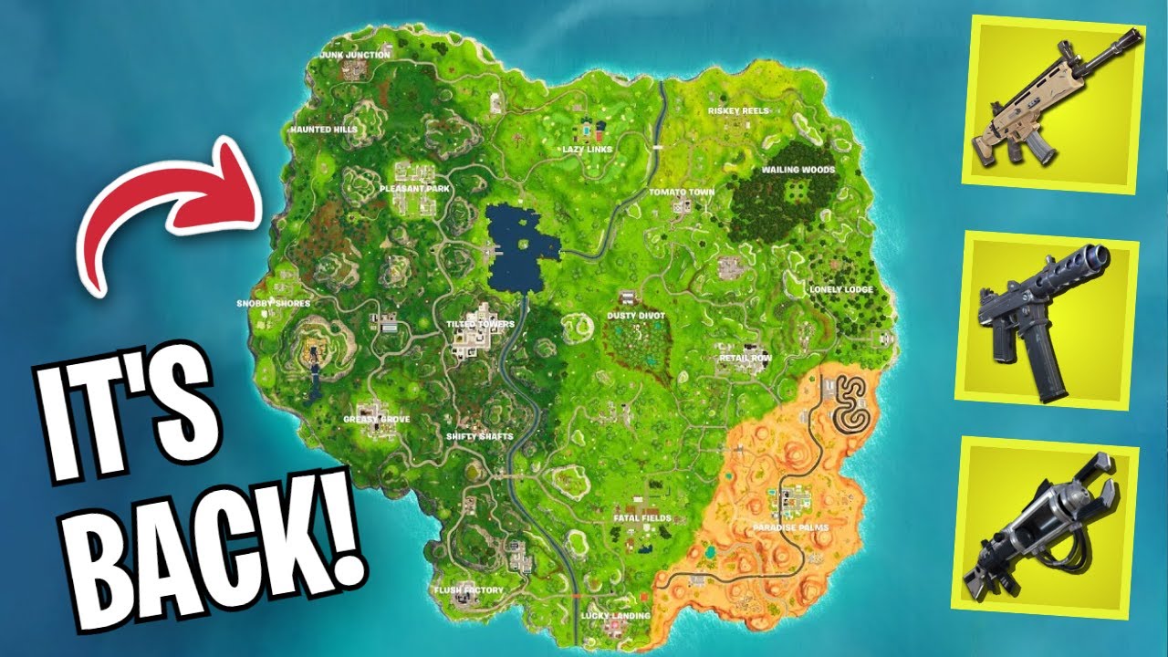 CHAPTER 1 FORTNITE IS BACK! (for real this time) - YouTube