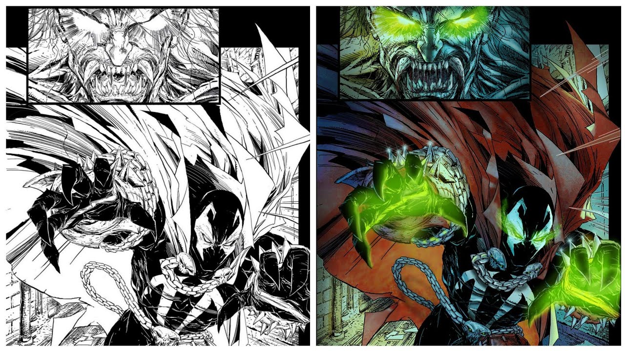 SPAWN TODD MCFARLANE IMAGE COMICS COMIC BOOK ARTIST GRAIG WEICH SKETCH ...